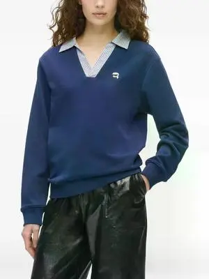 Karl Lagerfeld Ikon V-neck Sweatshirt