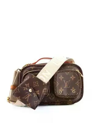 LOUIS VUITTON Utility Monogram Canvas Crossbody Bag - Brown