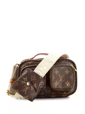 LOUIS VUITTON Utility Monogram Canvas Crossbody Bag - Brown
