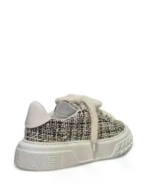 Casadei Off Road Tweed-effect Chunky-sole Sneakers
