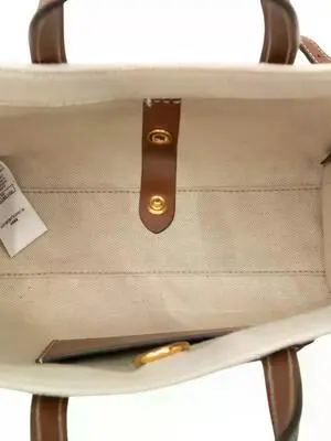 Burberry 2000-2017 Mini Canvas Freya Tote Satchel