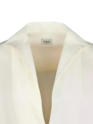 TOD'S V-neck Patch Pocket Dress