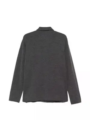 LARDINI Button-up Cardigan - Grey