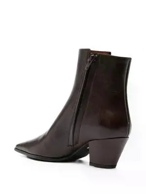 Roberto Festa Milia Point-toe Leather Ankle Boots