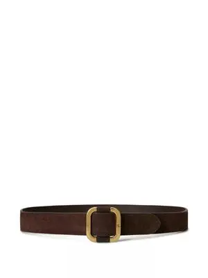 Ralph Lauren Suede Slide-buckle Belt