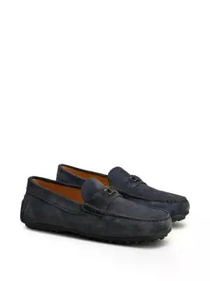 TOD'S City Gommino Suede Loafers - Blue