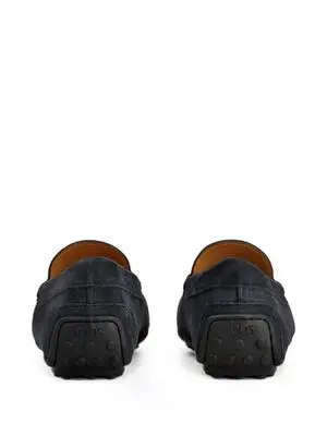TOD'S City Gommino Suede Loafers - Blue
