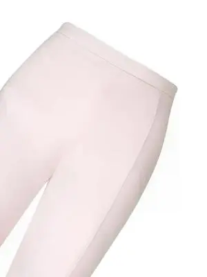 Costarellos Maree Pressed-crease Flared Trousers - Pink