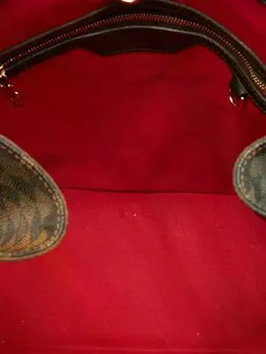 LOUIS VUITTON Damier Ebene Cabas Rivington Tote Bag
