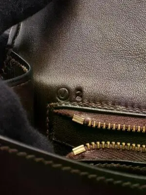 Hermès 1980 Box Calf Constance 23 Crossbody Bag - Black