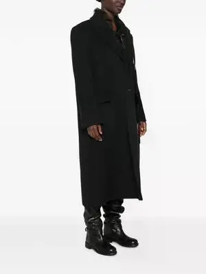 ANN DEMEULEMEESTER Single-breasted Wool Coat