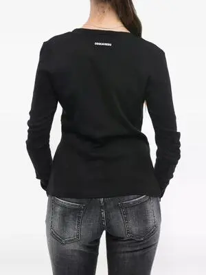 Dsquared2 Long Sleeve Logo T-shirt
