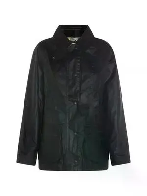 Barbour Waxed Cotton Jacket - Black