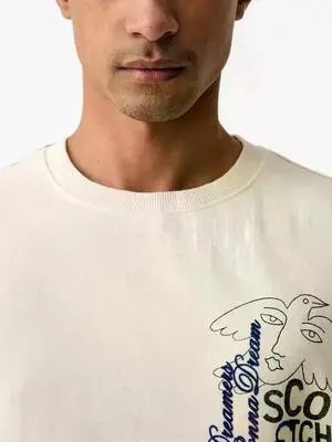 Scotch & Soda Graphic-print Sweatshirt