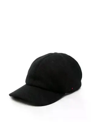 Kiton Cashmere Baseball Cap - Black