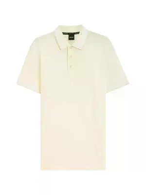 BOSS Cotton Piqué Polo Shirt With Logo Details