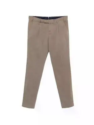 PT TORINO Master Belt-loop Trousers - Neutrals