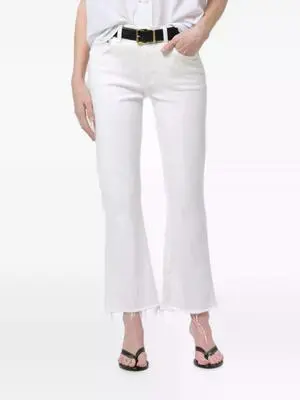 Citizens Of Humanity Goldie Kick-flare Jeans - White