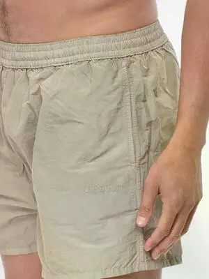 Off-White Drawstring Swim Shorts