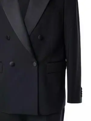 LARDINI Double-breasted Peak-lapel Suit