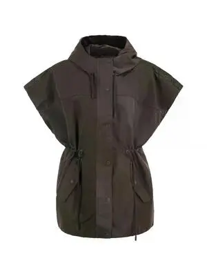 Max Mara Origano" Quilted Drawstring Gilet