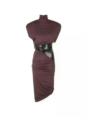 Andamane Ursula Draped Midi Dress