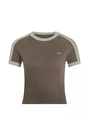 Adidas Knitted Tee - Brown