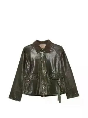 The Jackie Leathers Long Sleeve Outerwear For Women