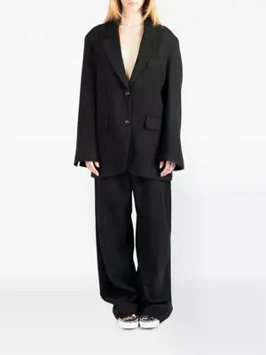 SOCIETE ANONYME Bloom Wide-leg Wool Trousers