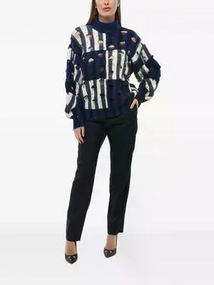 Off-White Shibori Distressed Sweater