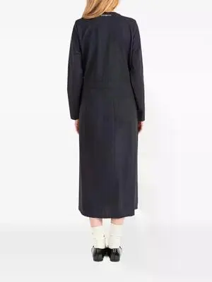 SOCIETE ANONYME Pleated Wrap Midi Dress