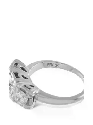 LB EXCLUSIVE Diamond Three-stone Ring