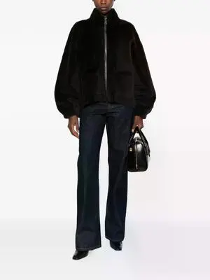 Simonette Ravizza Zip-up Reversible Jacket