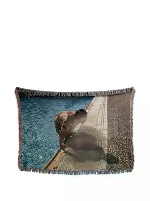BLESS Nº61 Post Diving Cotton Blanket - Brown