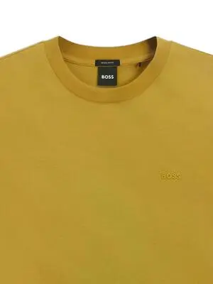 BOSS Cotton-jersey T-shirt With Logo Detail