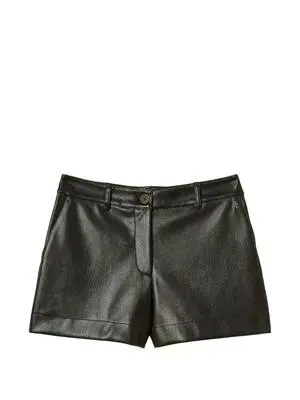 TWINSET Faux-leather Shorts