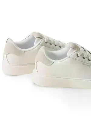 TWINSET Leather Trainers