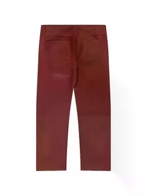 DENIM TEARS Kiss My Grits Leather Trousers