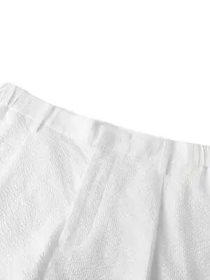 Shanghai Tang Seersucker Tailored Trousers