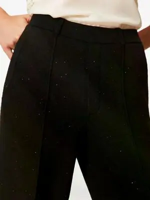 TWINSET Knit Trousers With Sequins