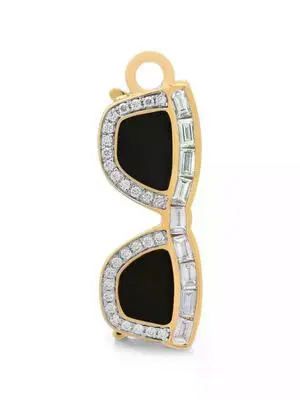 Sara Weinstock Sunglasses-motif Diamond Pendant - Gold