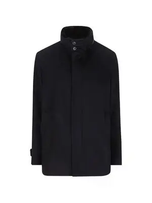 Herno High-neck Button-up Jacket