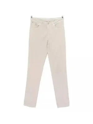 Brunello Cucinelli Corduroy Straight-leg Trousers - Neutrals