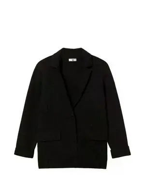 TWINSET Knit Jacket With Sequins - Black