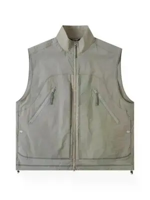 SPOONYARD Zip-up Funnel-neck Vest
