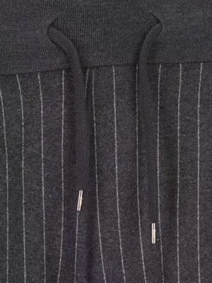 Herno Pinstriped Drawstring Trousers