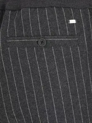 Herno Pinstriped Drawstring Trousers
