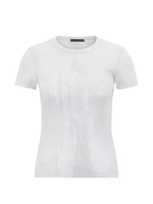 DRYKORN Koale Ribbed-knit Short-sleeve T-shirt