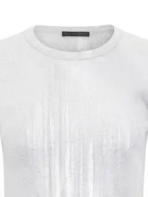 DRYKORN Koale Ribbed-knit Short-sleeve T-shirt