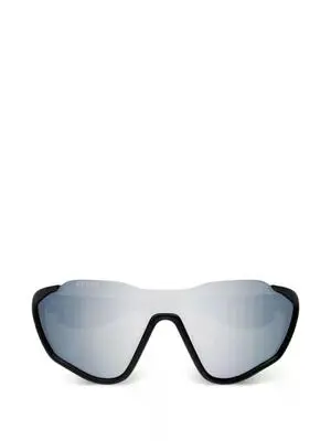 Gucci Geometric Frame Sunglasses - Black